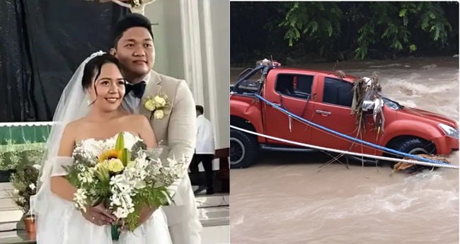 Newlywed Couple Drowns in Cebu; Netizens Spot Ominous Sign at Wedding | NewsFeed