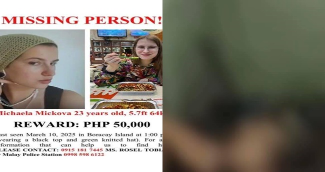Missing Slovakian Michaela Mickova Found Dead in Boracay | NewsFeed