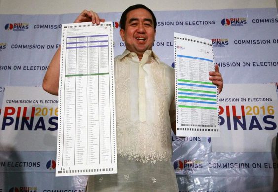 Comelec Chairman: "Kodigo" Allowed in Voting Precincts
