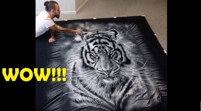 WATCH: Tiger Salt Portrait By Dino Tomic | NewsFeed