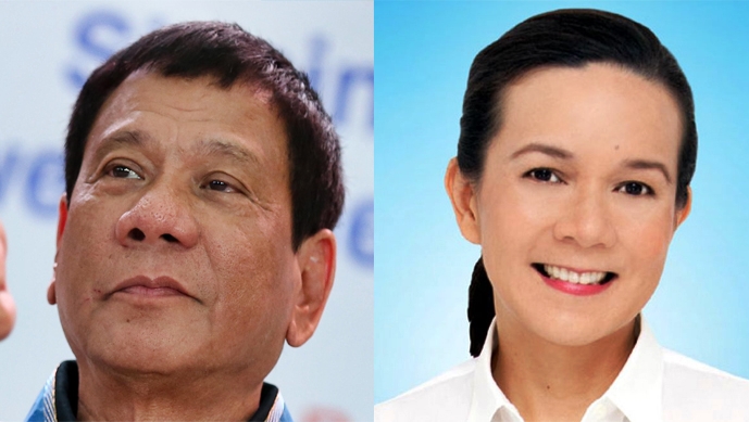 Duterte, Poe Ties In Latest SWS Mobile Survey, 3 Ties In VP Race