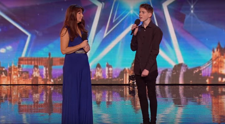 Mother-Son Duo Made Britain's Got Talent Audience Emotional