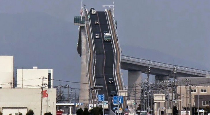 It May Look Like A Roller Coaster --- But It Is Actually A Bridge