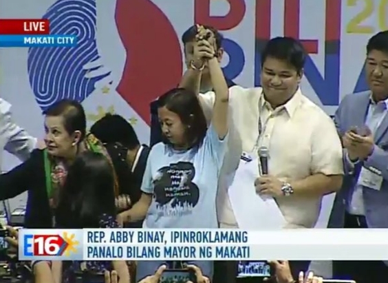 Abby Binay Proclaimed As Makati City Mayor