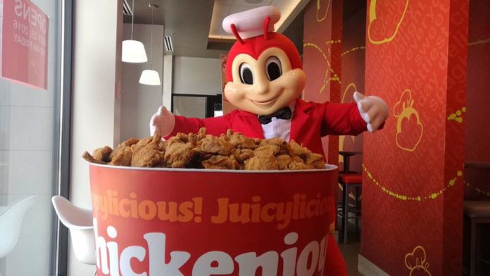 Giant Chicken Bucket Welcomed Guests On Jollibee Chicago Opening
