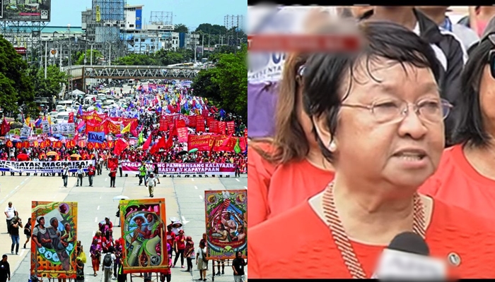 Historic SONA Rally 2016 Joined By Taguiwalo At Batasang Pambansa