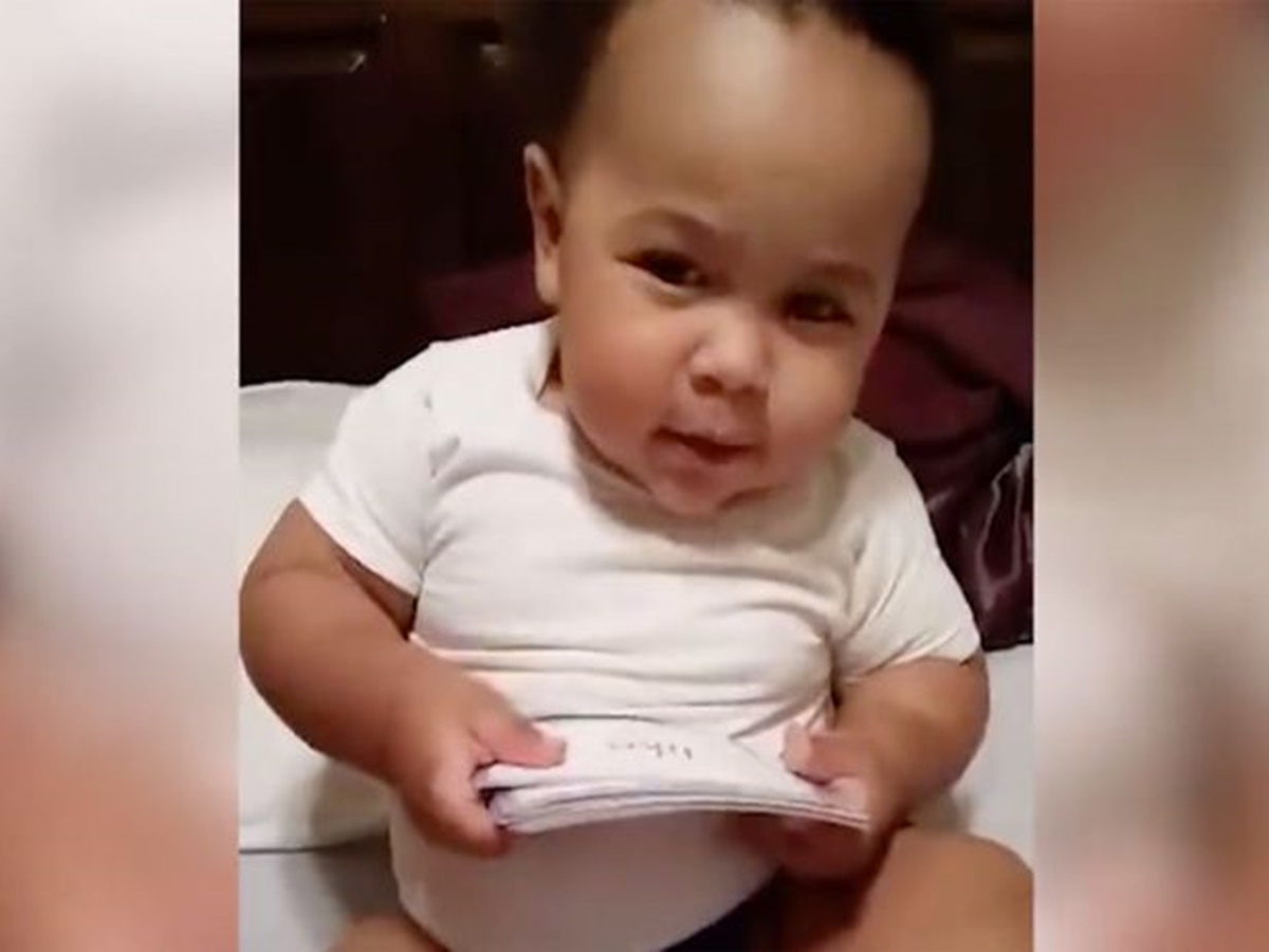 Viral 19-Month-Old Baby Genius:' Read And Can Count Up To 50'
