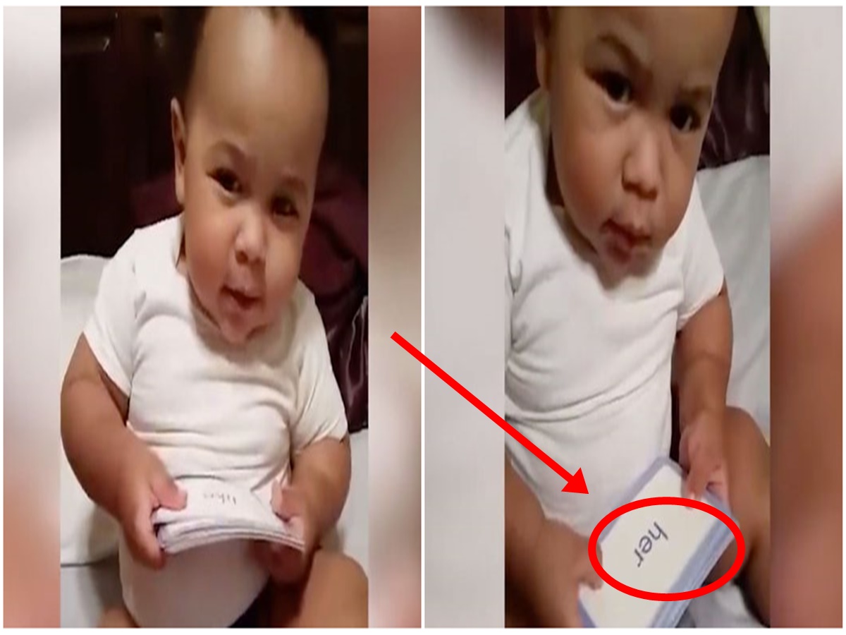 Viral 19-Month-Old Baby Genius:' Read And Can Count Up To 50'