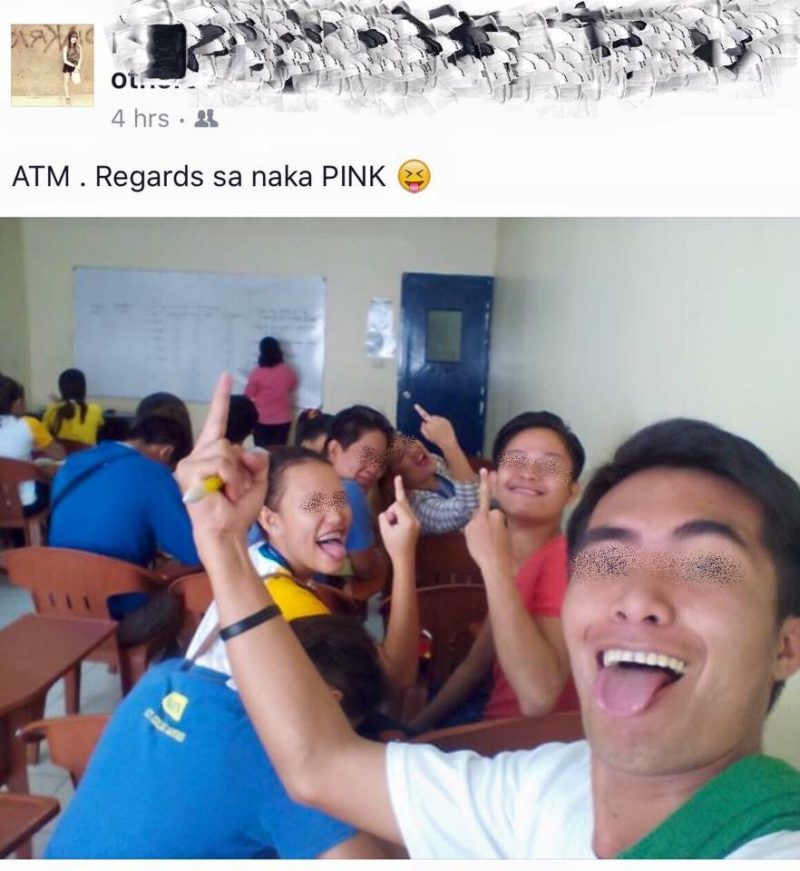 Disrespectful STI Students Raised Middle Fingers To Their Teacher ...