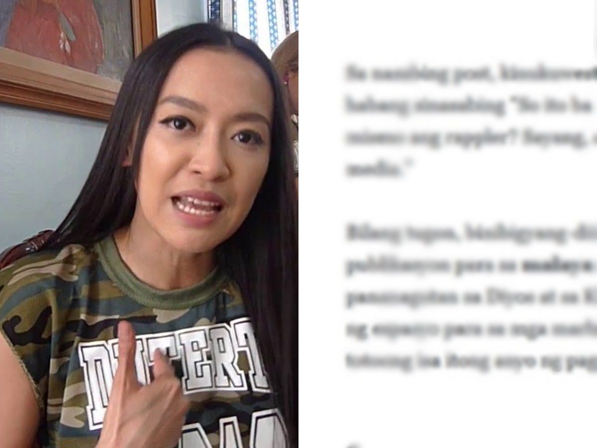 Matanglawin Releases Statement As Mocha Uson Links EIC With Rappler