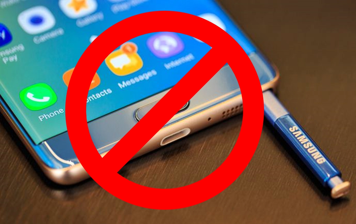 Japan Bans Galaxy Note 7 On Airplanes Following US Move