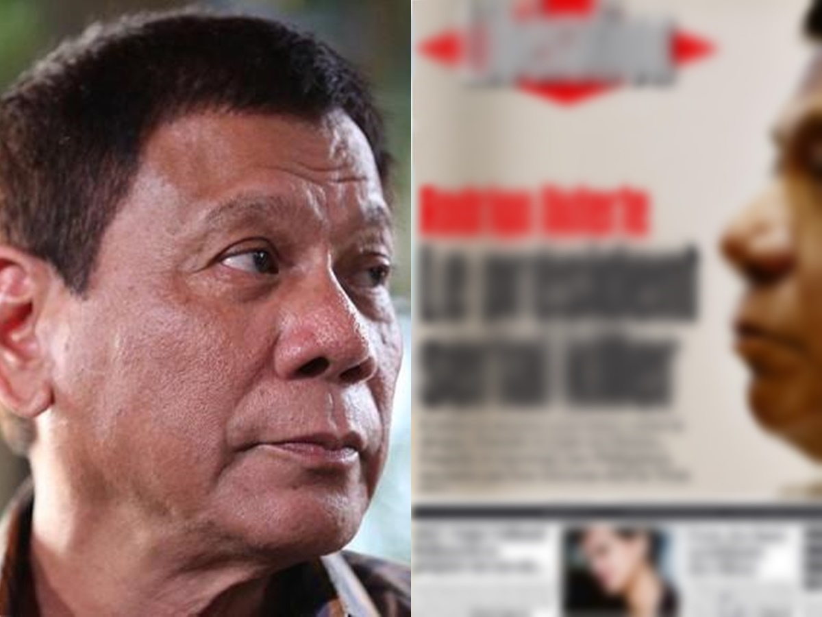 Western Media Features Pres. Duterte With Controversial Headline