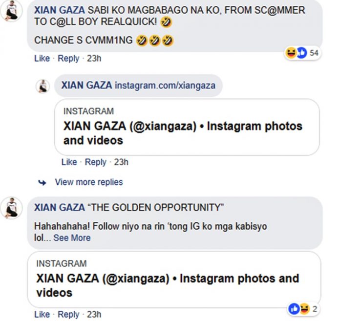 Xian Gaza Received Indecent Proposal From Woman Who Offered Him P10K