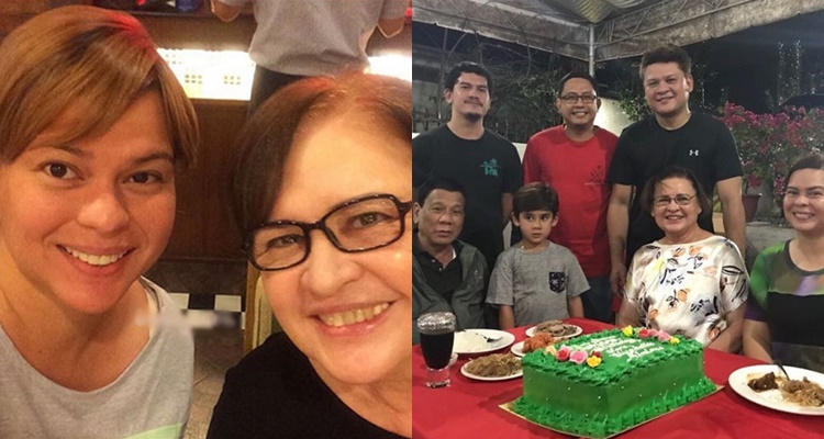 Sara Duterte, Mother Elizabeth Zimmerman Celebrate Father's Day With ...