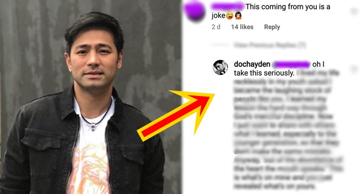 Hayden Kho Fired Back To Critic Of His Post About A Sensitive Issue