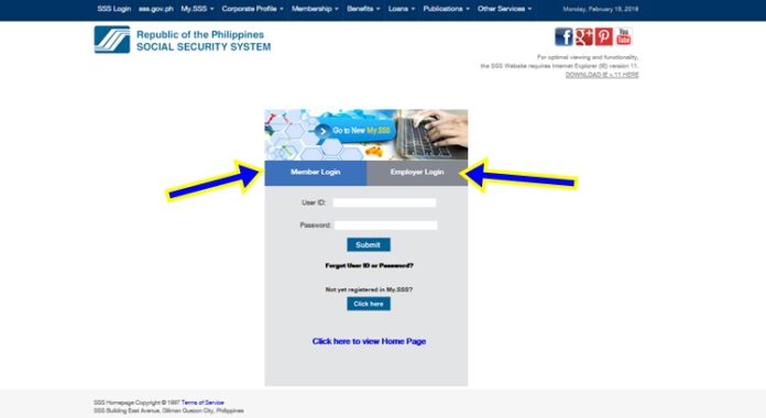 SSS ONLINE: How To Check Your Monthly SSS Member Contribution