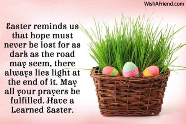EASTER SUNDAY GREETINGS: 10 Heartfelt Easter Sunday Messages