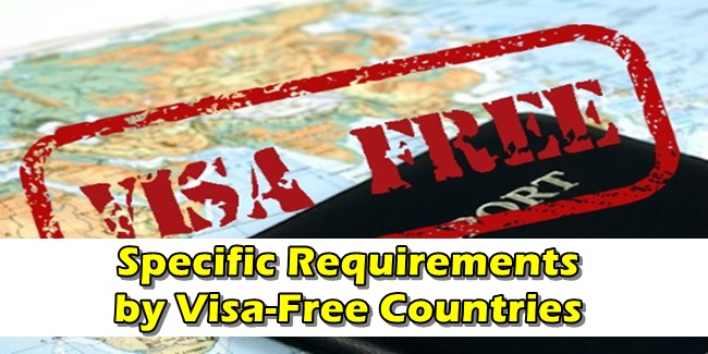 Countries Without Visa: List of Specific Requirements Per Visa-Free Country