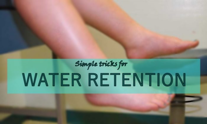 WATER RETENTION: Simple Tricks To Solve This Problem