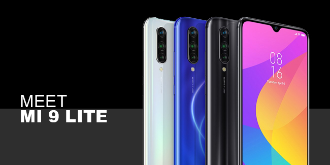 Mi 9 Lite | Latest 6.39-inch Smartphone Release from Xiaomi