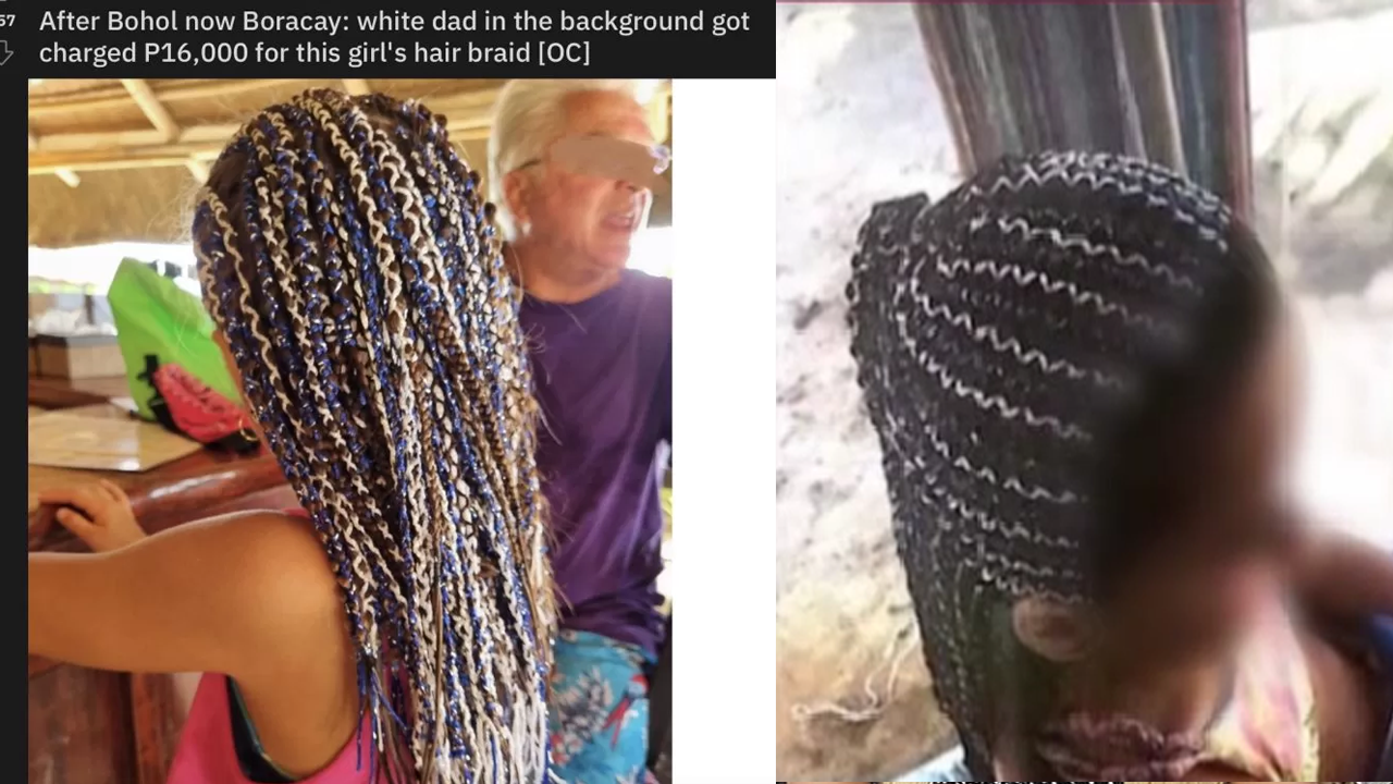 Hair Braid Service in Boracay Criticized for Being Overpriced