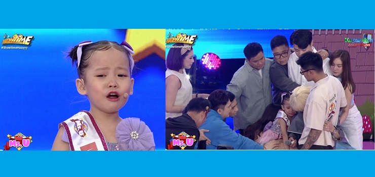 Mini Miss U Winner, Eury Eleandre Villena, Moves It's Showtime Family ...
