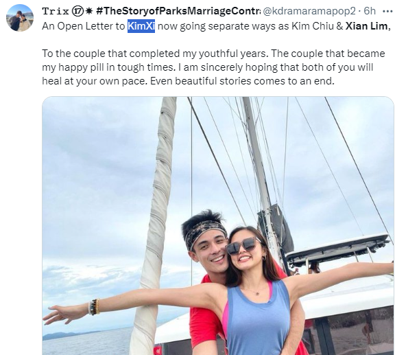 Celebrities and Fans Express Sadness and Support After Confirmation of Kim Chiu and Xian Lim's ...