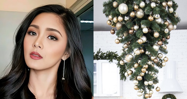 Kim Chiu's Enchanting Reverse Christmas Tree: A Colorful Expression of ...