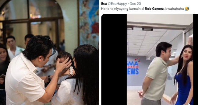 Rob Gomez Shows His Child's Baptism in His Christmas Post | NewsFeed