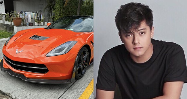 Daniel Padilla's Luxury Sports Car Chevrolet Corvette Stingray C7 up ...