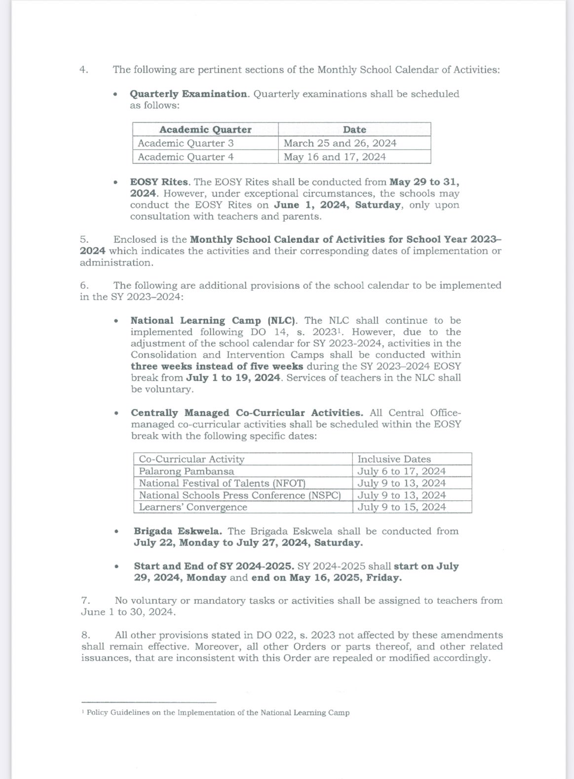 Department of Education Unveils Revised School Calendar | NewsFeed