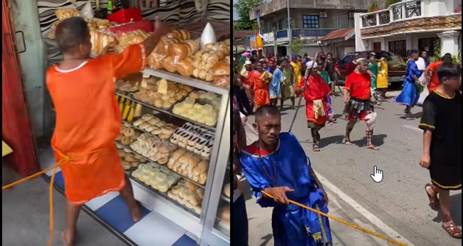A Man Participating in the 'Senakulo' in Marinduque Caught Stealing ...
