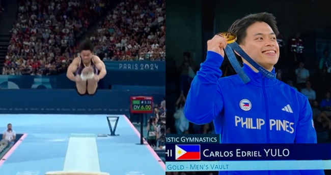 Carlos Yulo's Winning Performance in Men's Vault Finals | NewsFeed