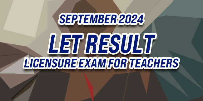 LET Result September 2024 | NewsFeed