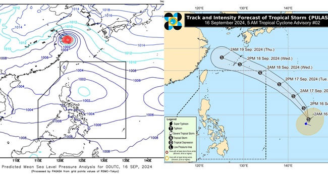 Pagasa Weather Forecast and Tropical Storm "PULASAN" Update | NewsFeed