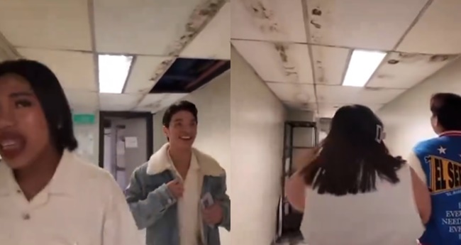 Inside ABS-CBN Building: Shocking Neglect and Damaged Ceilings Exposed ...