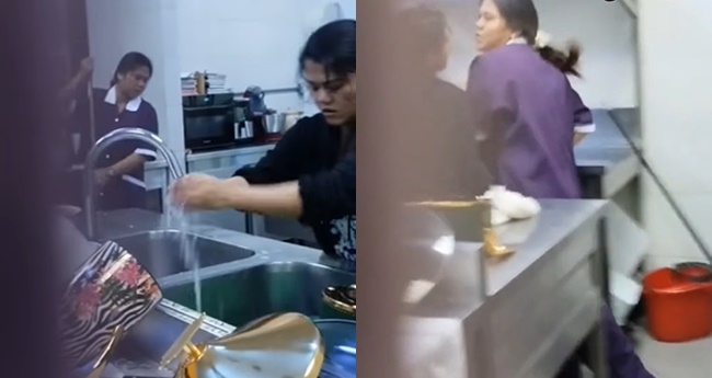 Two Filipina Domestic Helpers Secretly Filmed While Fighting | NewsFeed
