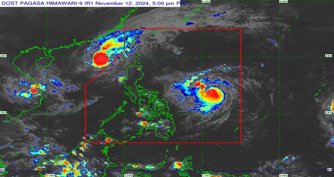 Pagasa 5PM Weather Update: Tropical Storm Nika and Tropical Storm OFEL ...