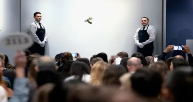 Most Expensive Banana Artwork Eaten by Crypto Entrepreneur | NewsFeed