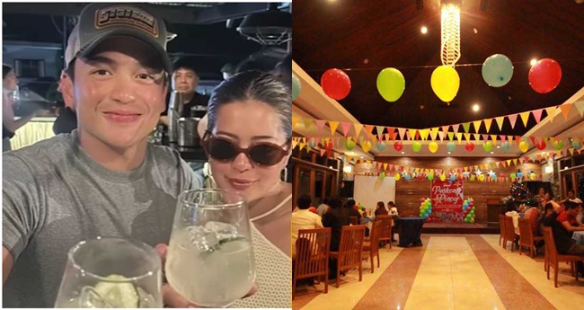 Dominic Roque and Sue Ramirez Spotted at Christmas Party | NewsFeed