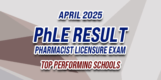 PhLE Result April 2025 - TOP PERFORMING SCHOOLS | NewsFeed